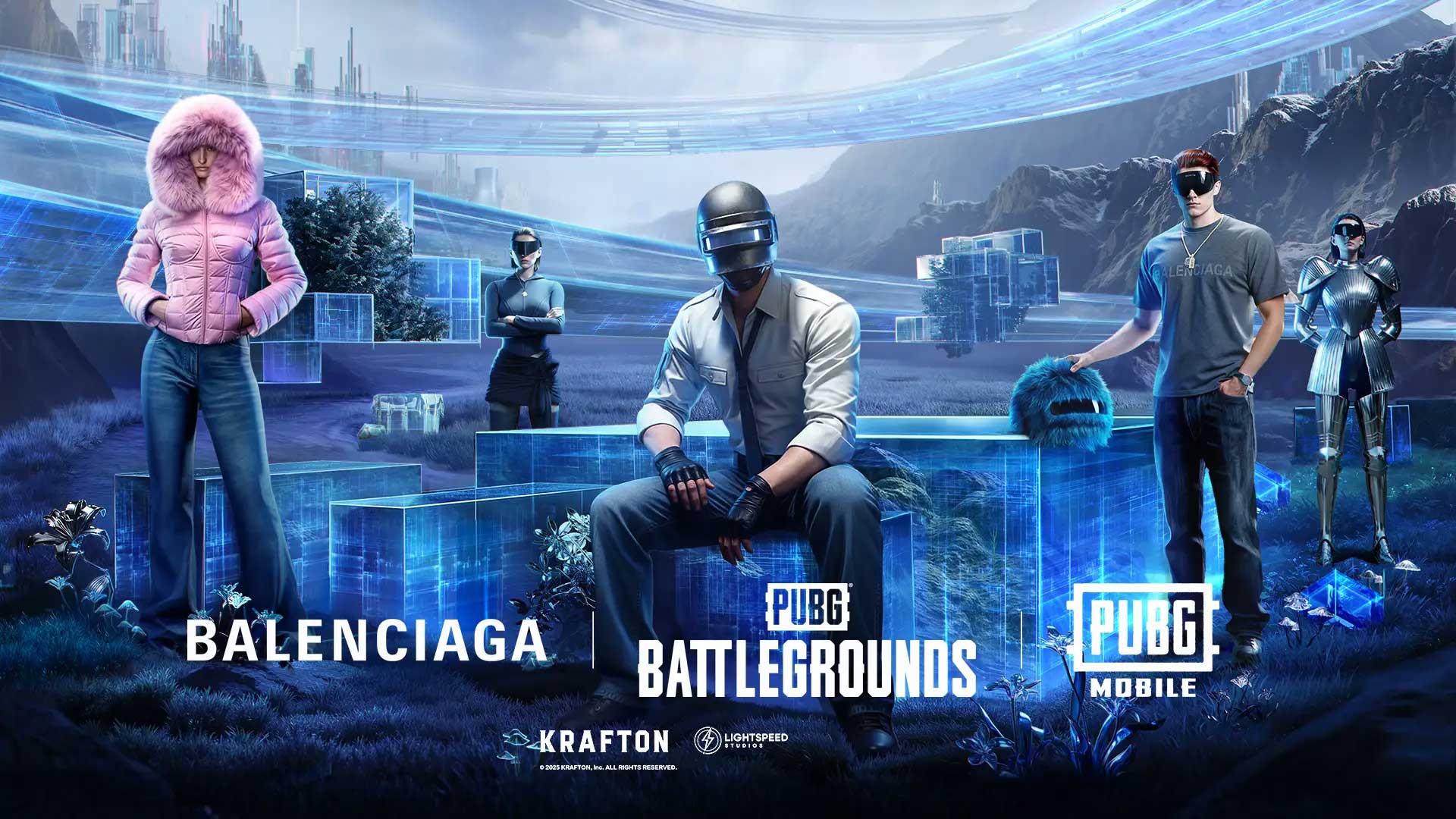 PUBG IP 系列游戏与巴黎世家强强联合，将高端时装注入战场场景-小徐阁